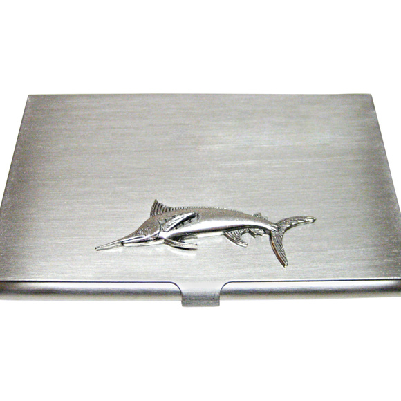 Kiola Designs | Accessories | Marlin Sail Fish Business Card Holder ...